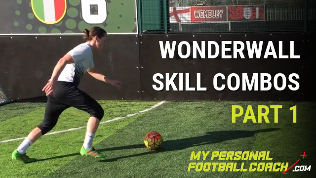 Individual Soccer Training Drill - Wonderwall Skill Combo's Part1 - My Personal Football Coach
