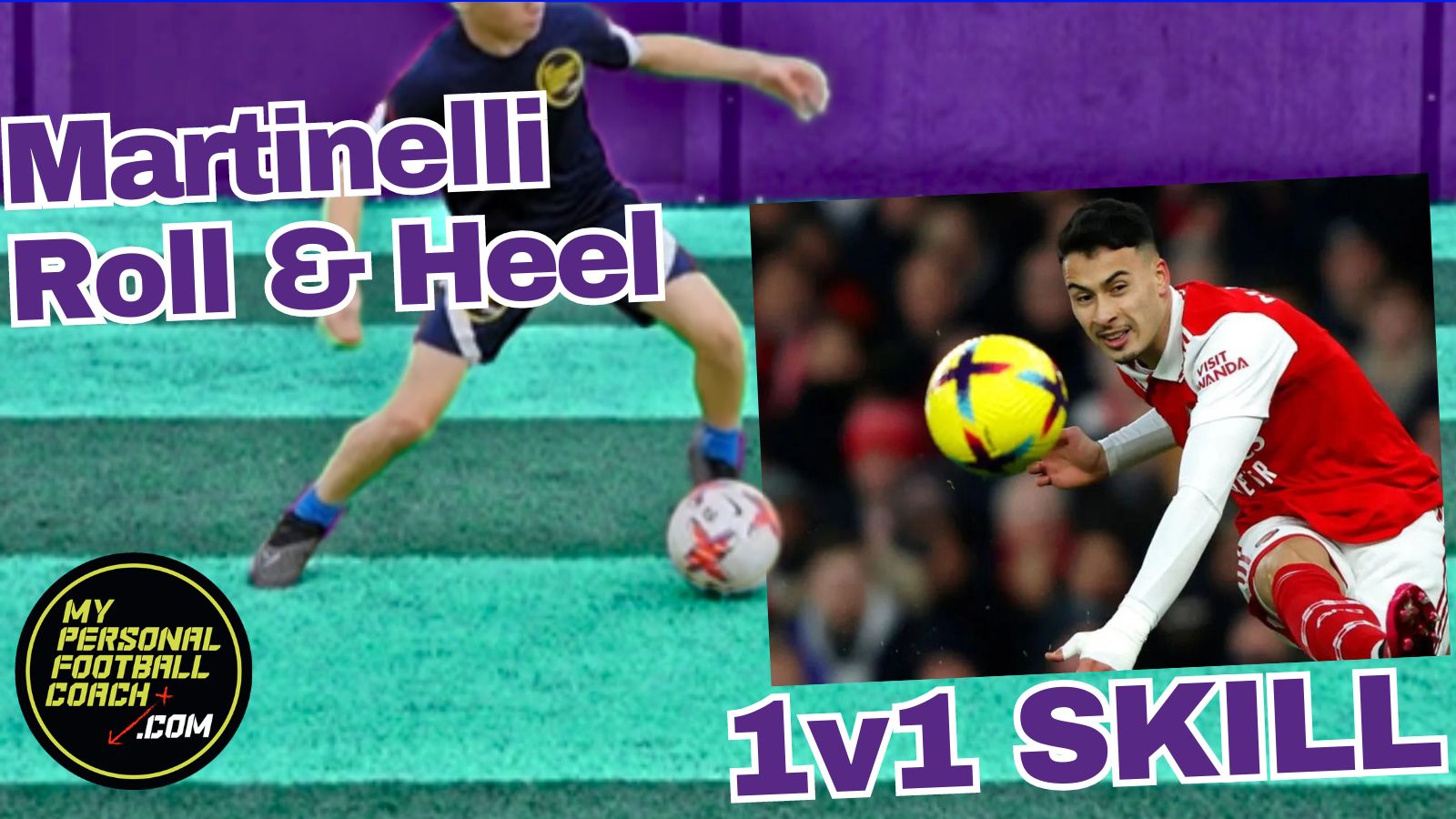 Martinelli Roll and Heel - My Personal Football Coach